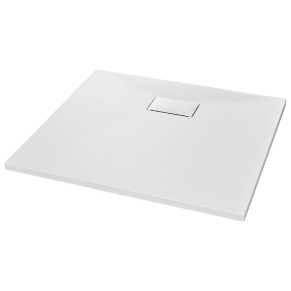 VidaXL Shower Base Pan with Center Drain Shower Tray Bath Pan SMC ...
