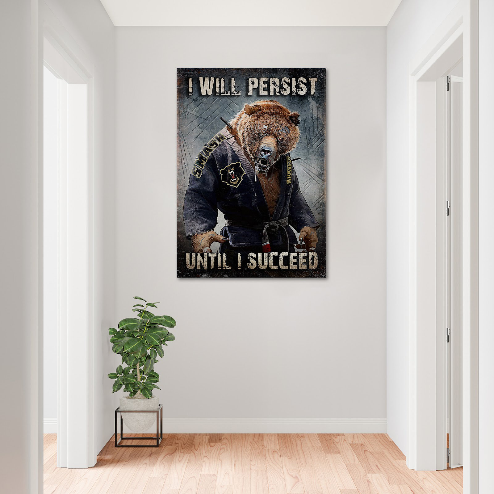 Trinx Brazilian Jiu-Jitsu Bear - I Will Persist Until I Succeed Gallery ...