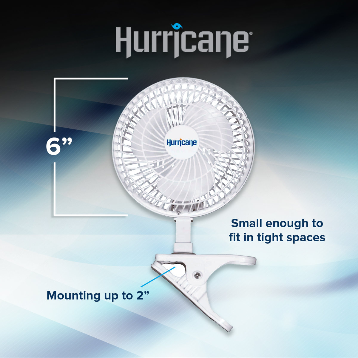 Hurricane 10'' Oscillating Retro Clip Fan Fan & Reviews | Wayfair