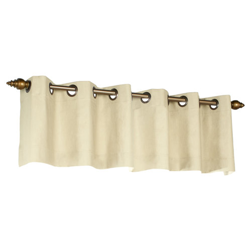 August Grove® Kalum Insulated Grommet 40" Window Valance & Reviews ...