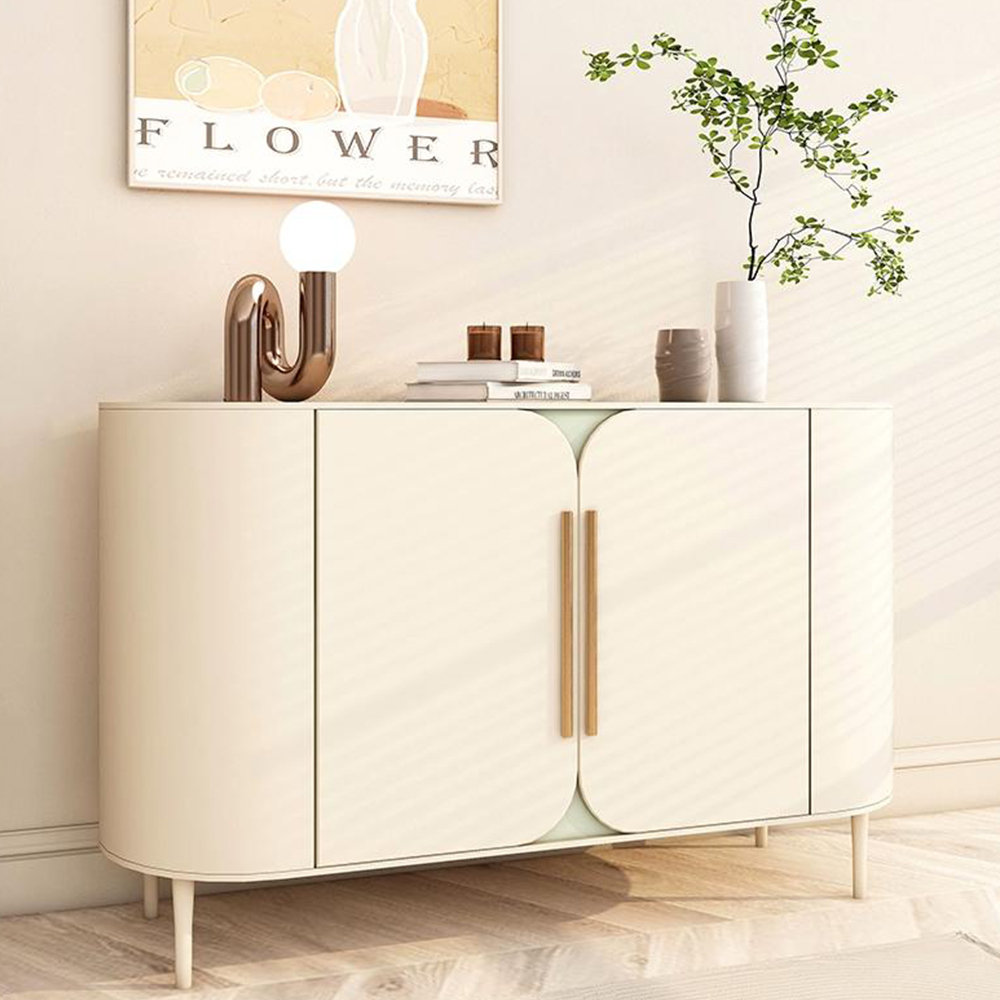 Dream cabinet Light luxury solid wood simple storage cabinet | Wayfair