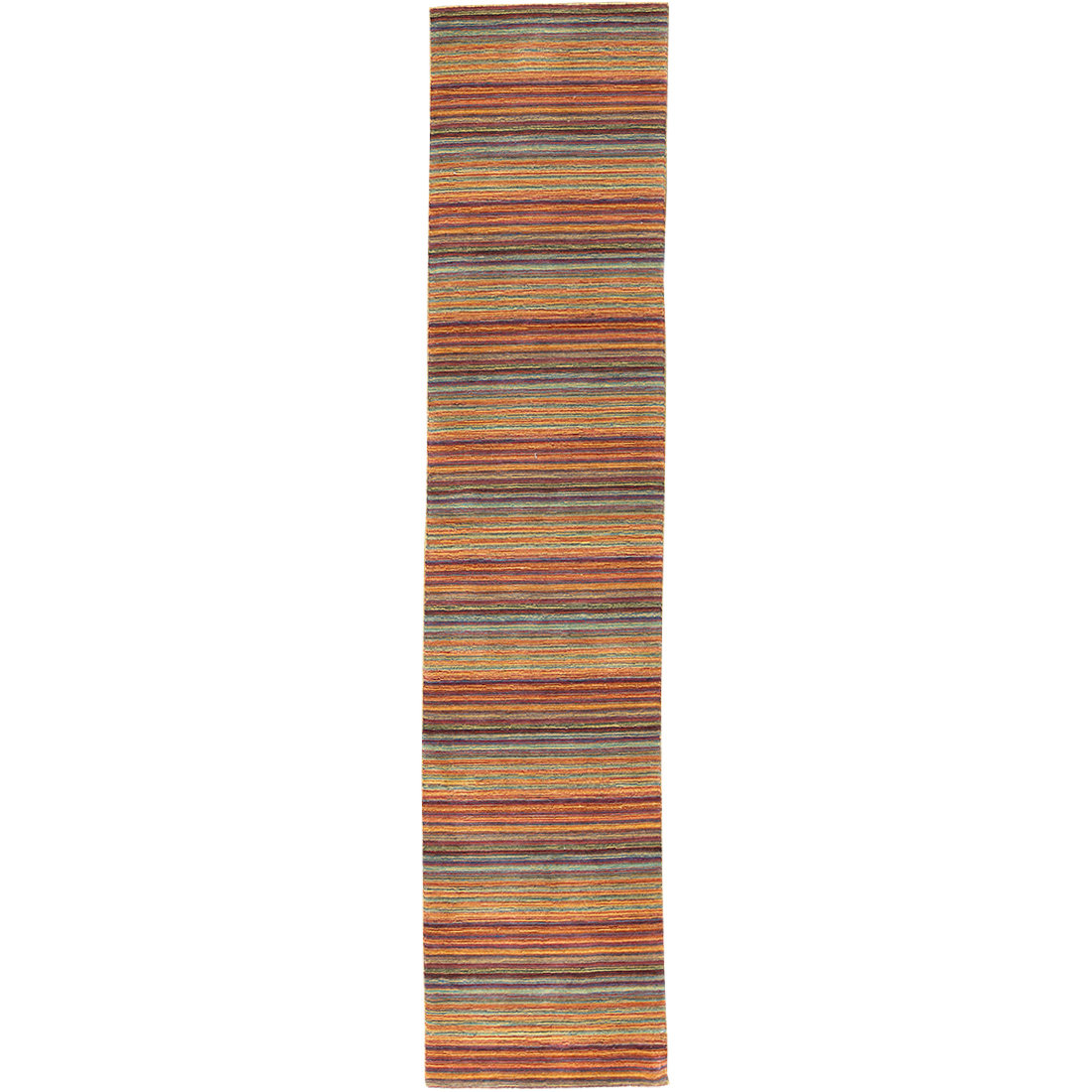 Bokara Rug Co., Inc. Hand-Knotted High-Quality Multi-Colored Runner ...