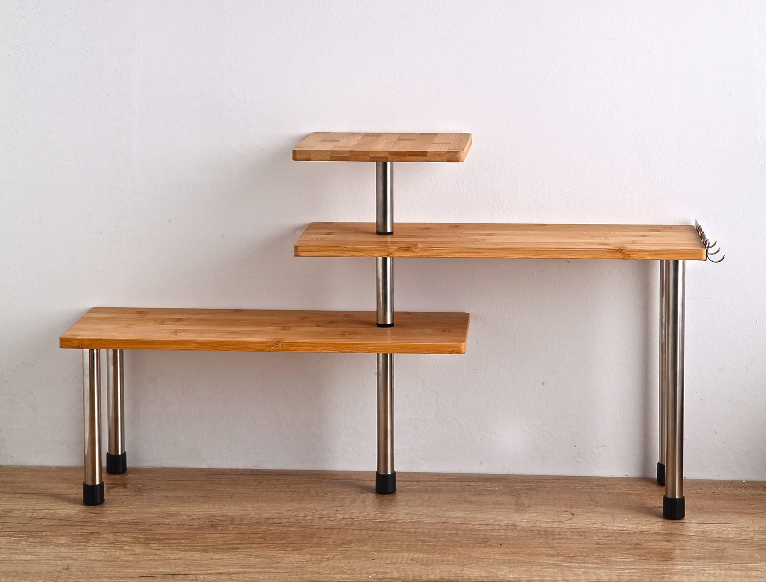 Rebrilliant Lynnmarie Wood Shelving Rack | Wayfair