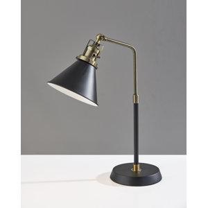 Longshore Tides Lasky 19.5'' Black Desk Lamp & Reviews | Wayfair