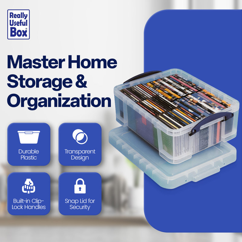 plastic clip lid boxes