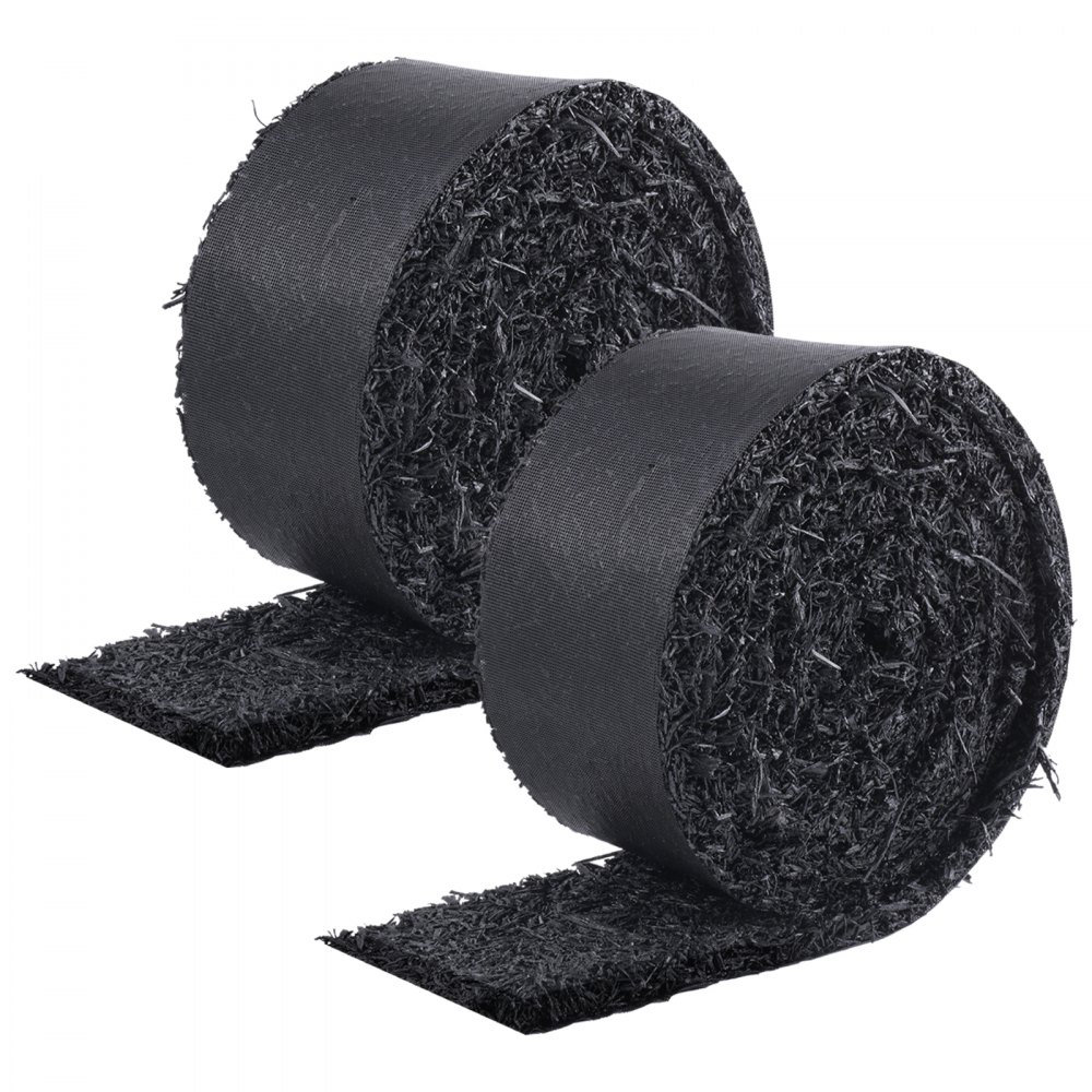 Arlmont & Co. Rubber Mulch for Landscaping, Recycled Rubber Mulch Mat ...