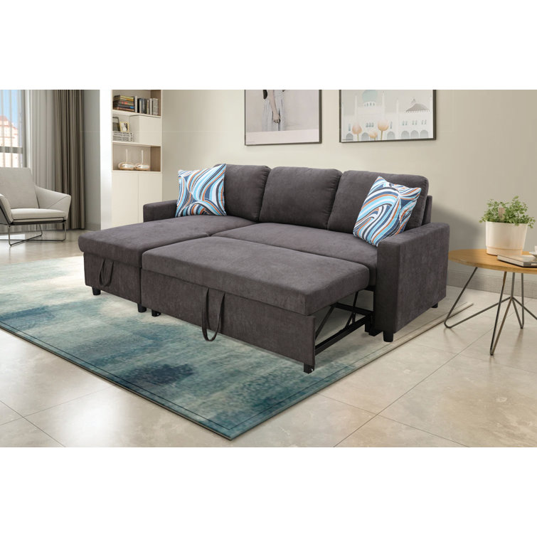 Ebern Designs Sebella 2 - Piece Upholstered Sectional & Reviews | Wayfair