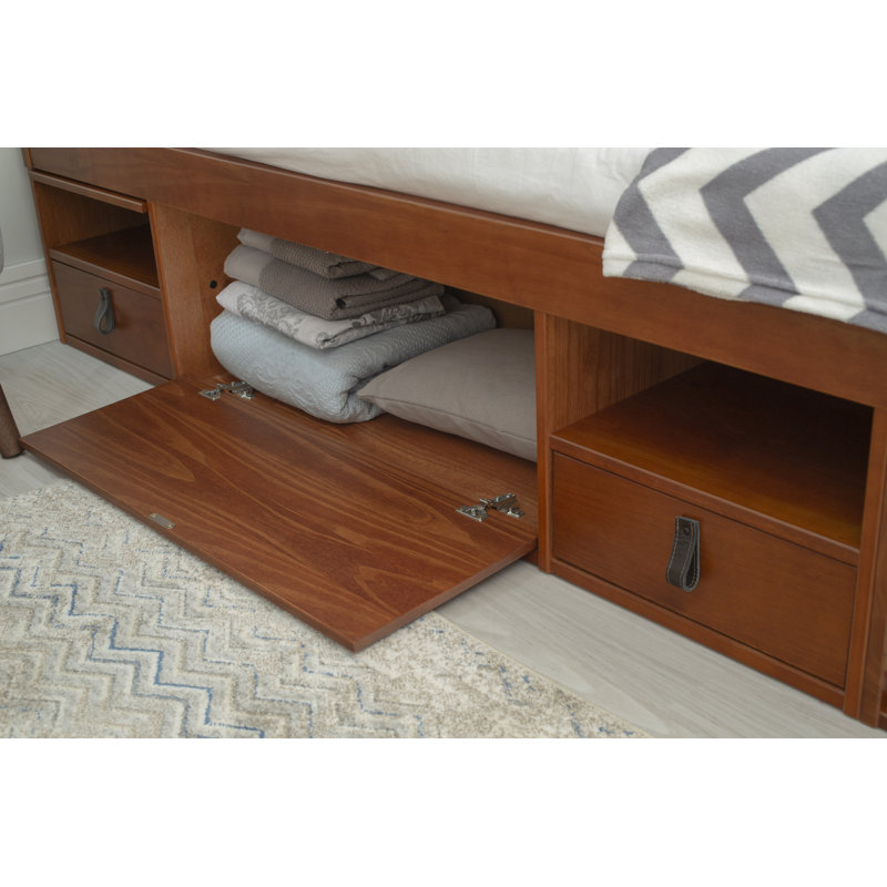 Latitude Run® Pharr Storage Bed & Reviews | Wayfair
