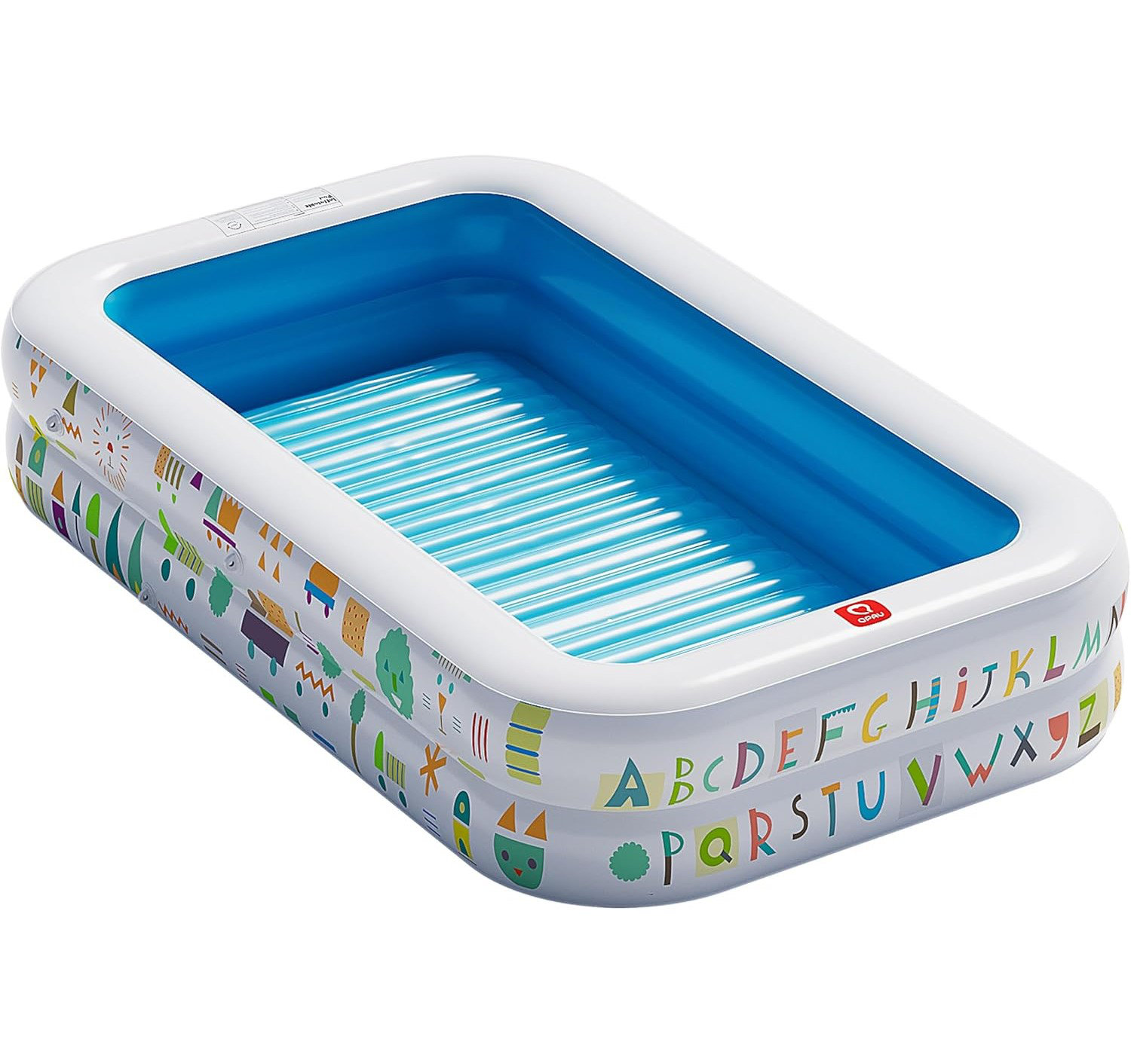 BONLOD Kiddie Pool 65" X 39" Inflatable Pool For Kids & Toddlers Ball ...