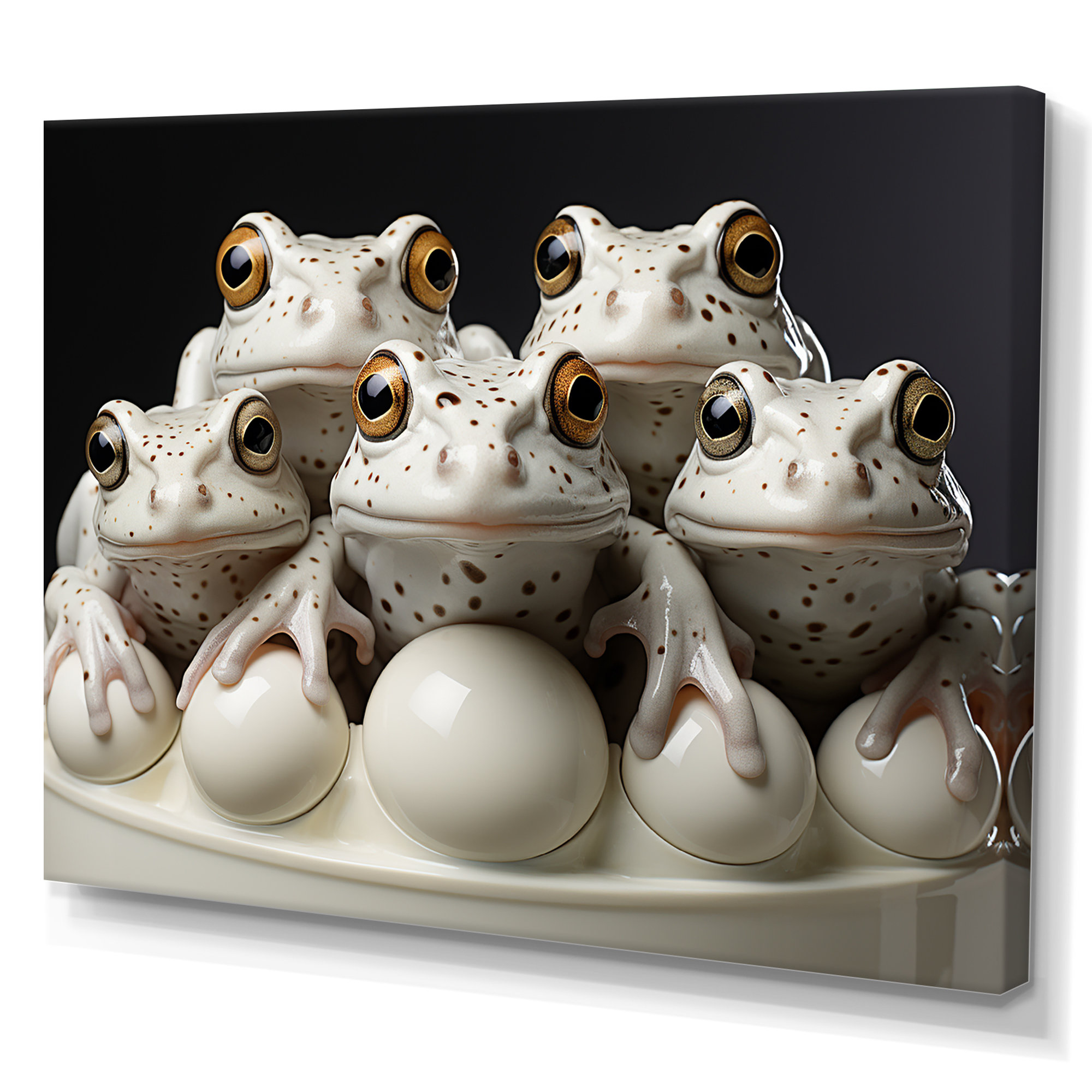 Bay Isle Home™ Minimalist Frog Essence I - Frogs & Toads Wall Art ...