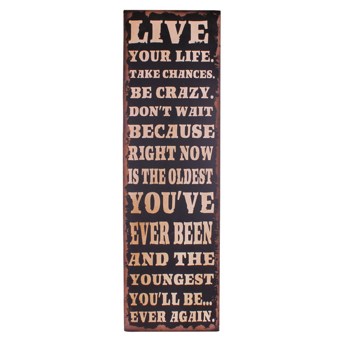 AttractionDesignHome Handmade Text Wall Decor & Reviews | Wayfair