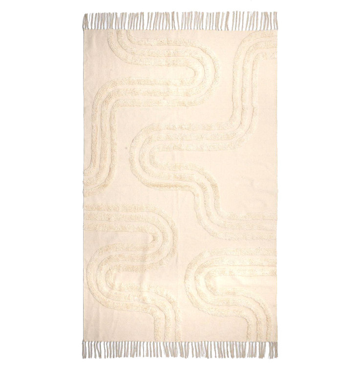 Brayden Studio Antowan Abstract Machine Woven Area Rug | Wayfair.co.uk