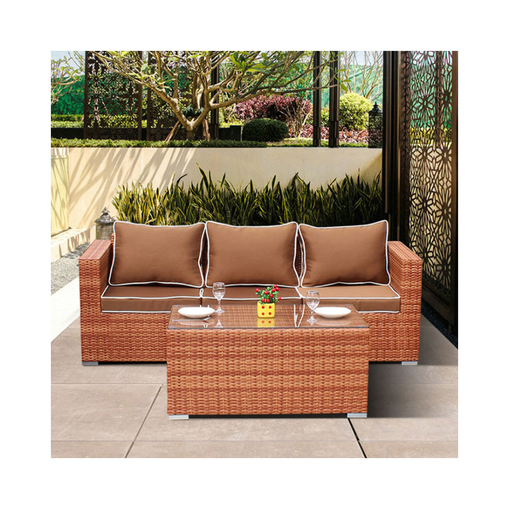 Rosecliff Heights Ceredig 3 - Person Outdoor Seating Group | Wayfair