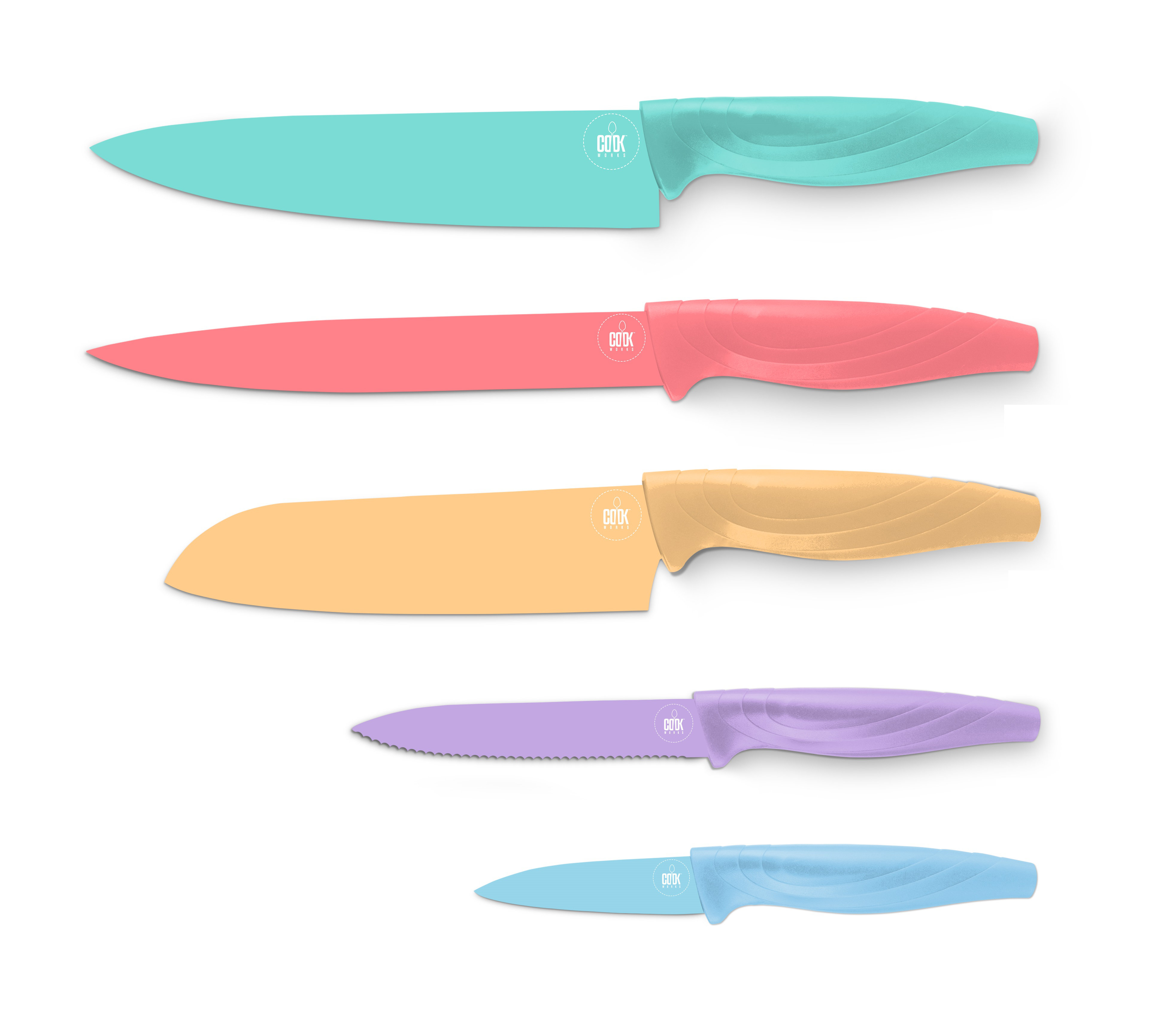 Art And Cook 5 Piece Stainless Steel Assorted Knife Set | Wayfair