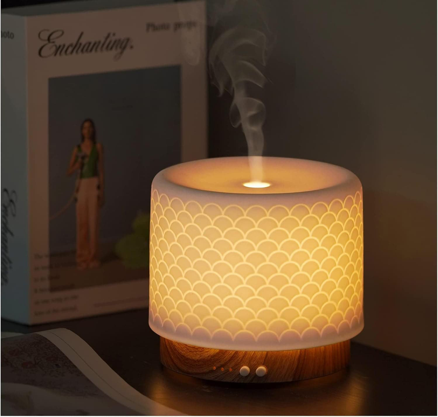 Everly Quinn 280ml Aesthetic Ceramic Essential Oil Diffuser | Wayfair