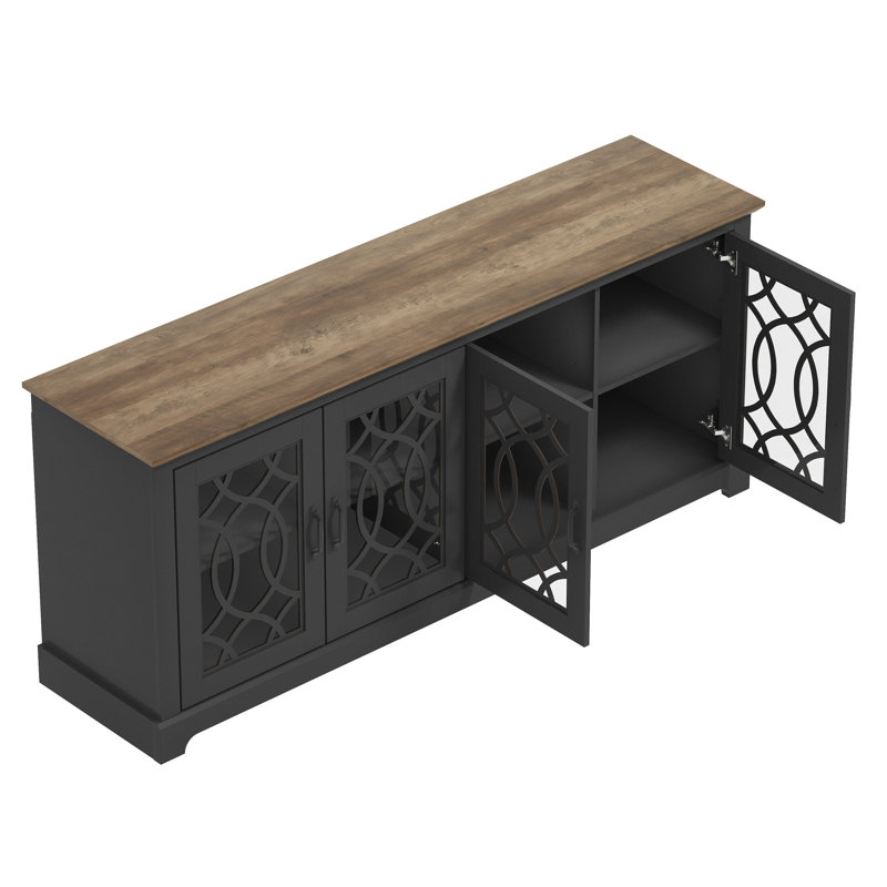 Lark Manor Allivia 68.2'' Media Console & Reviews | Wayfair