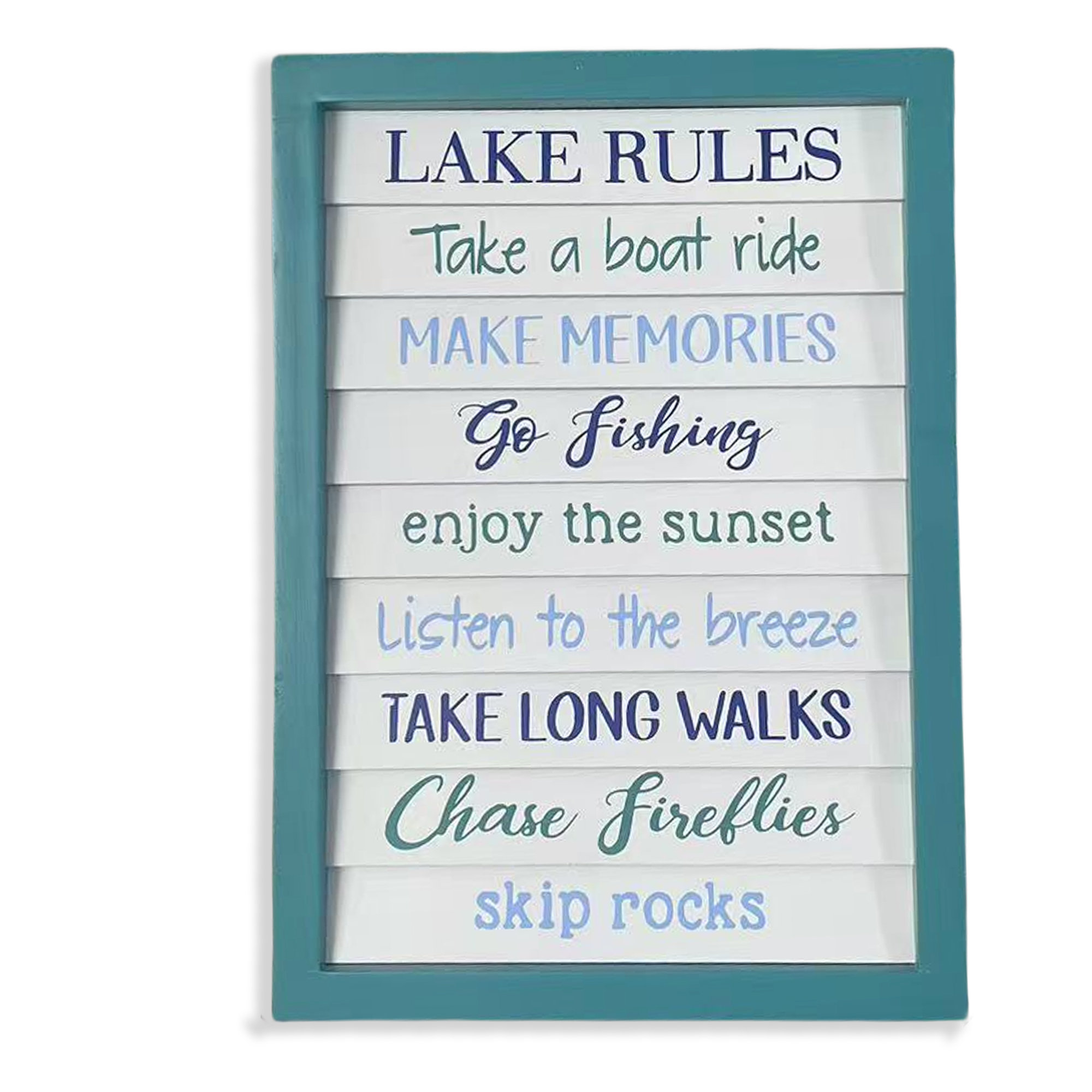 sunset lake rules