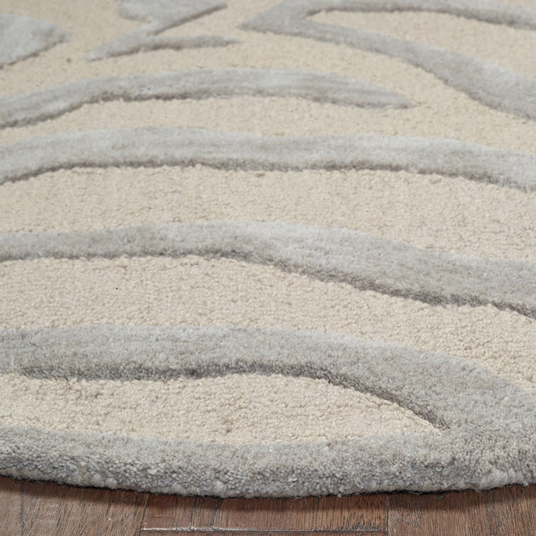 Dakota Fields Duley Hand Tufted Wool Animal Print Rug & Reviews | Wayfair