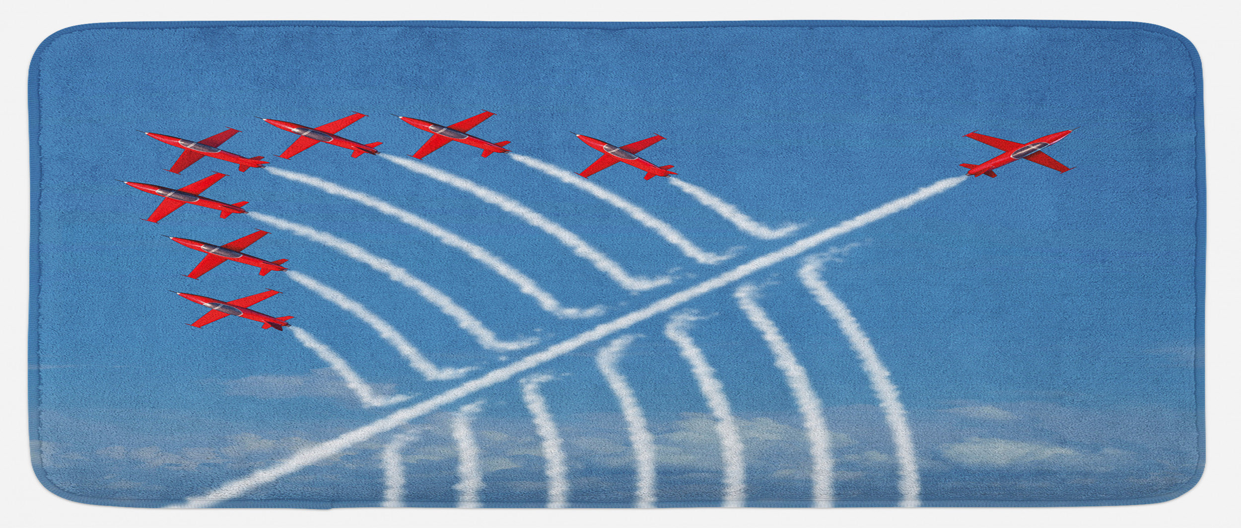 East Urban Home Airplane Kitchen Mat | Wayfair
