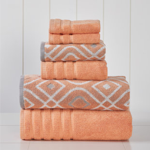 Geometric Bath Towels You'll Love | Wayfair