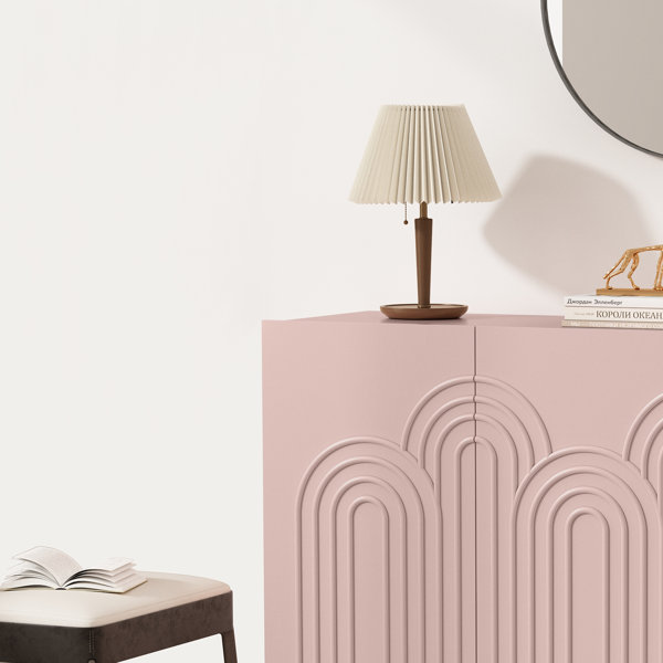 Mercer41 Sirgio 47.2'' Sideboard Buffet Cabinet with 3 Doors for ...