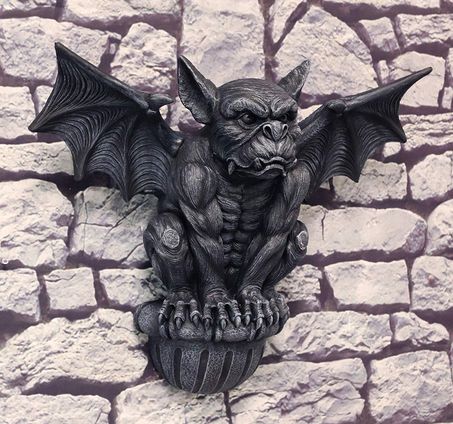 Winston Porter Gargoyle Crouching on Ledge Wall Décor | Wayfair