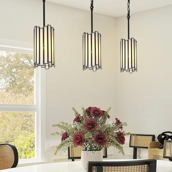 Willa Arlo Interiors Atchison 1 - Light Single Square/Rectangle Pendant ...