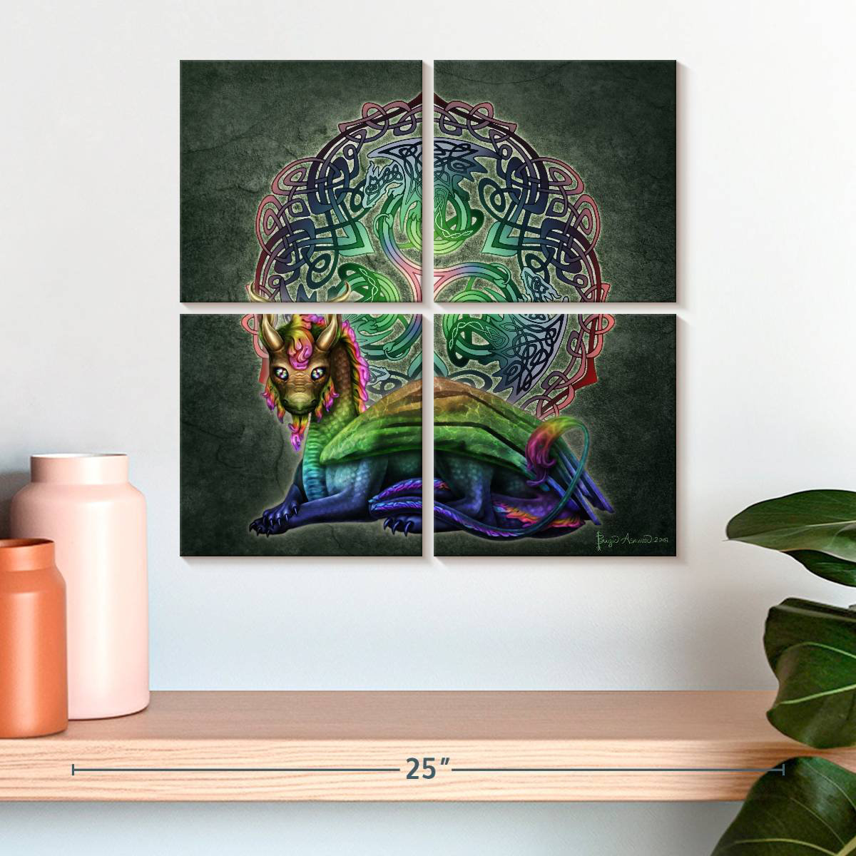 Elephant Stock Celtic Totem Dragon | Wayfair