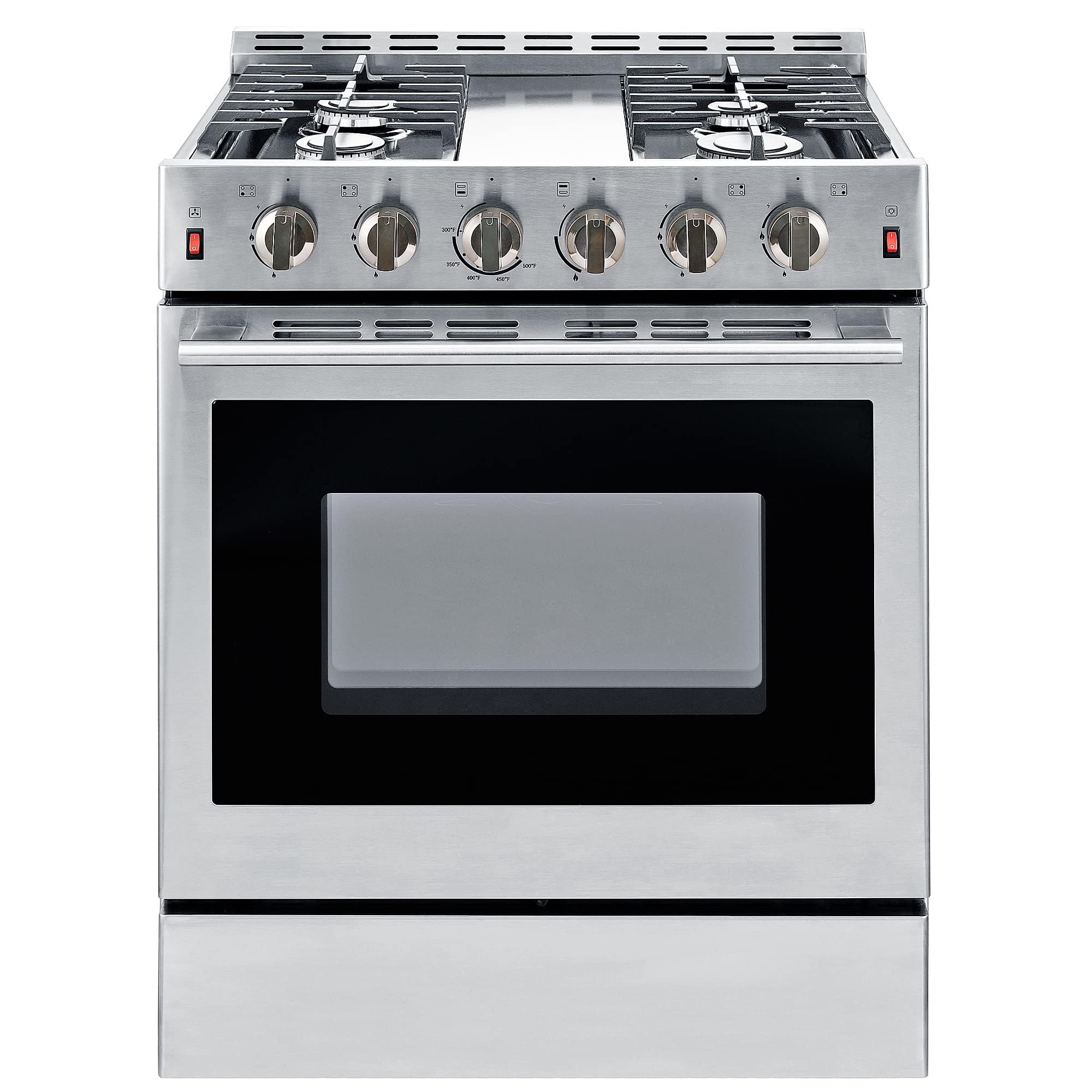 Weceleh 5.56 Cubic Feet Natural Gas Free Standing Range | Wayfair