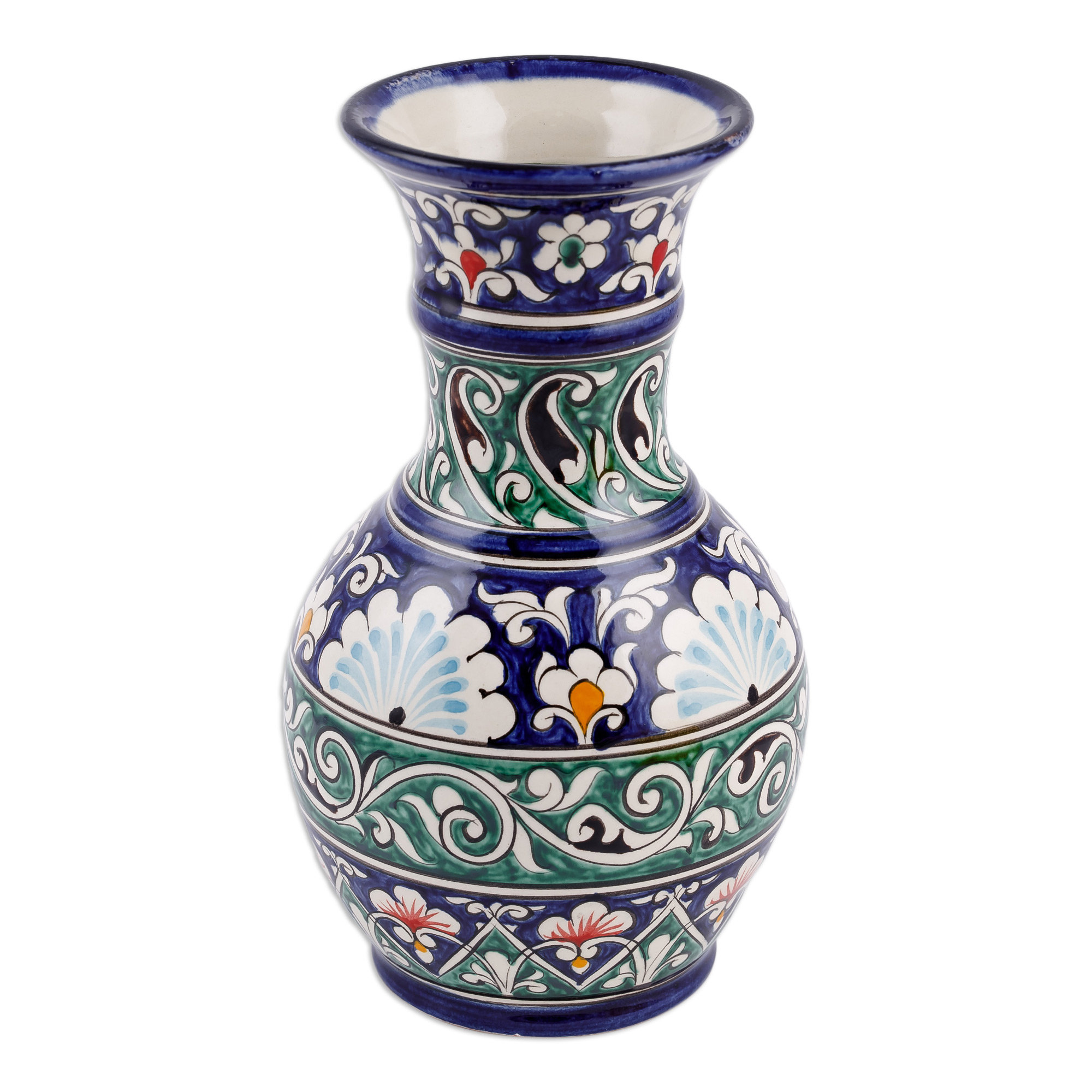 Charlton Home® Daleysa Handmade Ceramic Table Vase - Wayfair Canada