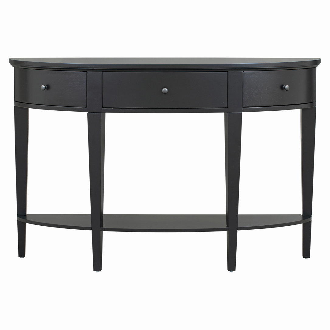 Red Barrel Studio® Elegant Modern Curved Console Table | Wayfair