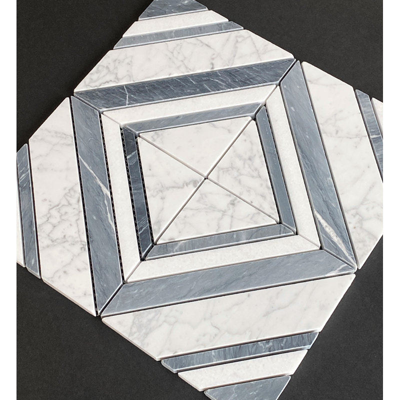 ES Stone Marble Grid Mosaic Wall Tile | Wayfair