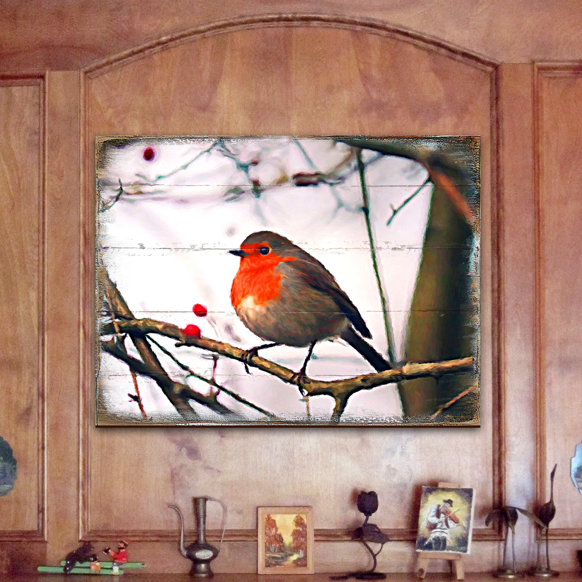 Wildon Home® Gillard Bird Wood Block | Wayfair