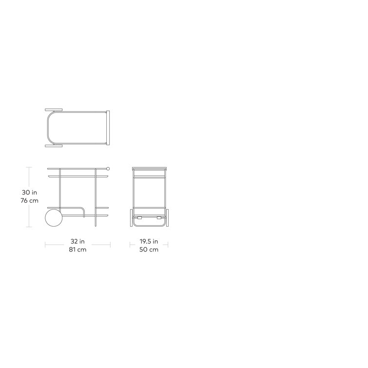 Arcade Bar Cart | AllModern