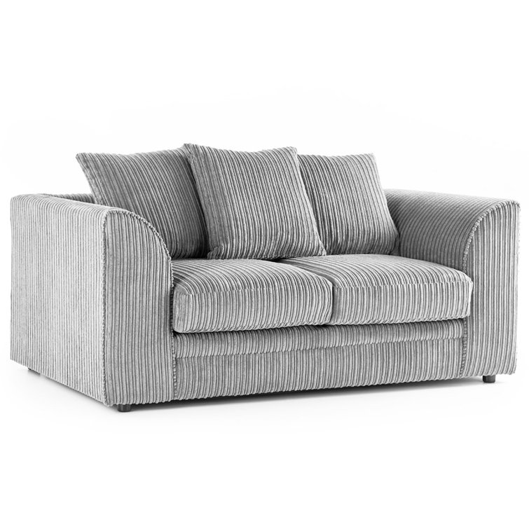 17 Stories Horak 150Cm Round Arm Sofa | Wayfair.co.uk
