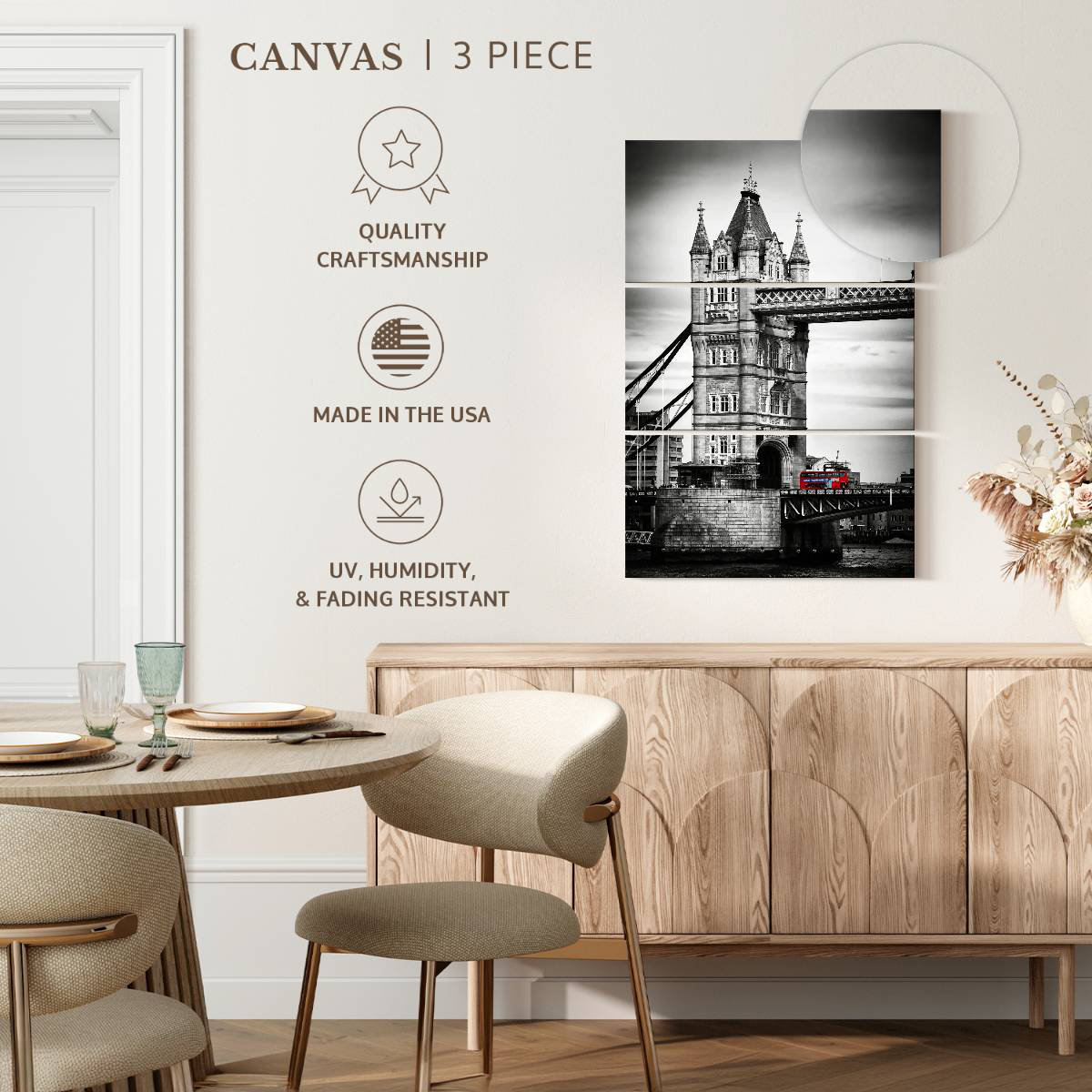Winston Porter London - Tower Bridge Red Bus | Wayfair
