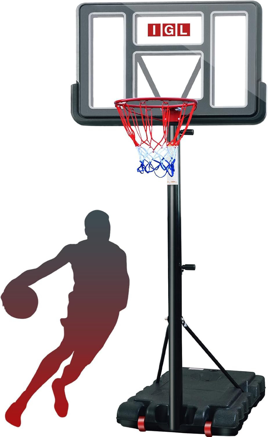 G & R PLUMBING ENTERPRISES, INC. 5.6-10FT Adjustable Basketball Goal ...