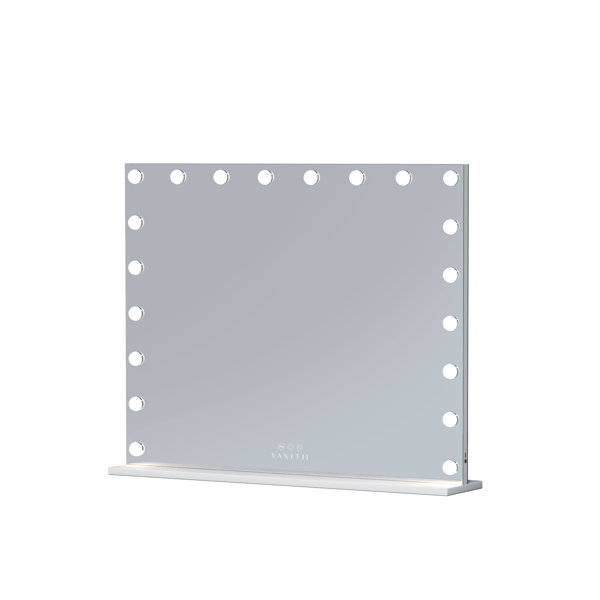 Blue Elephant Rectangle LED Metal Mirror & Reviews | Wayfair.co.uk