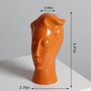 Trinx Elfete Handmade Ceramic Table Vase | Wayfair