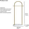 Hokku Designs Heavy Duty Freestanding Hanger, Gold Hanger, Small Hanger ...