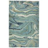 Wrought Studio Apostol Wool Abstract Rug | Wayfair
