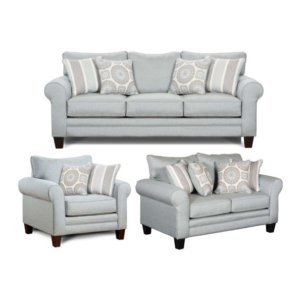 Southern Home Furnishings Grande Mist 3-piece Group & Reviews | Wayfair