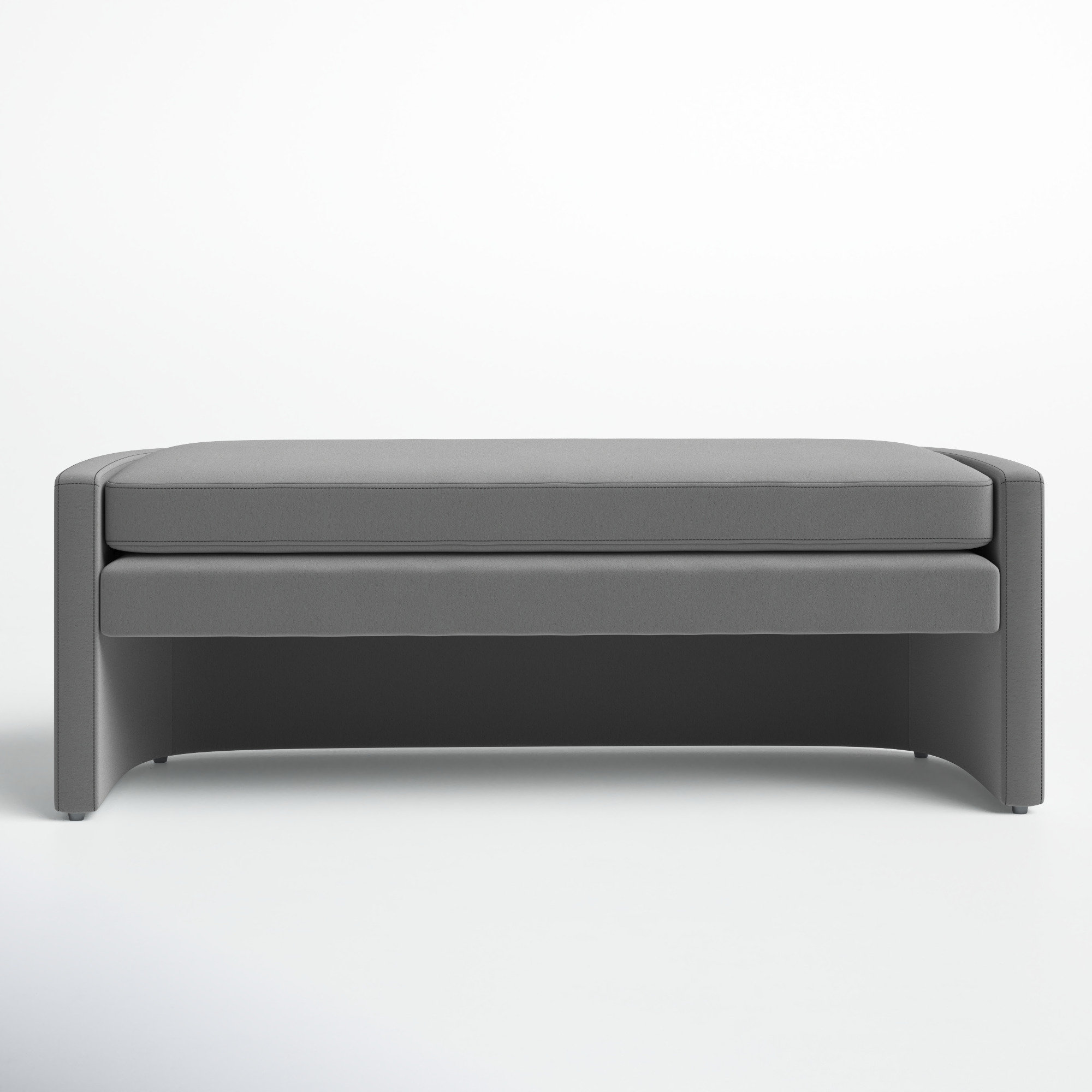 Joss & Main Toni Velvet Upholstered Bench | Wayfair