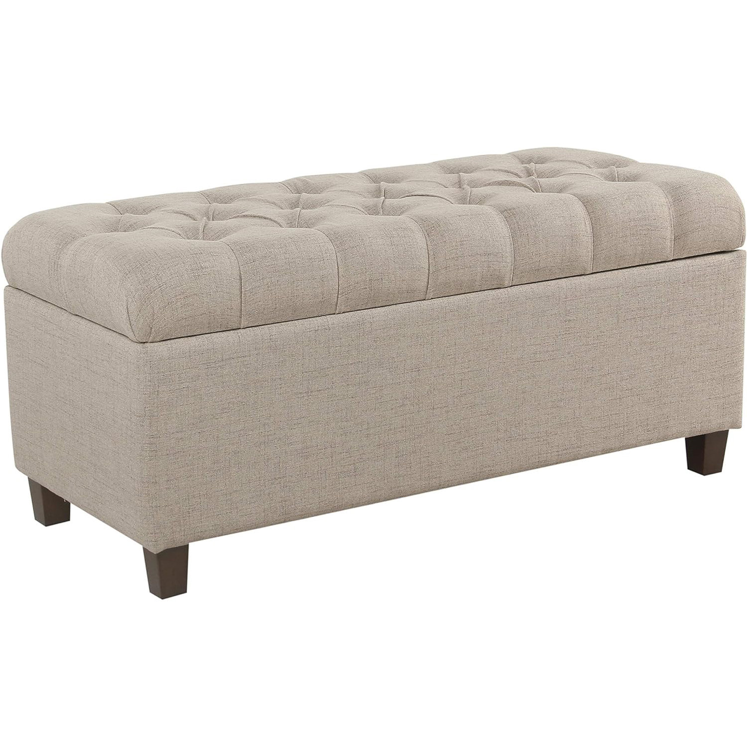 Wildon Home® Ottoman Bench with Storage with Hinged Lid | Wayfair