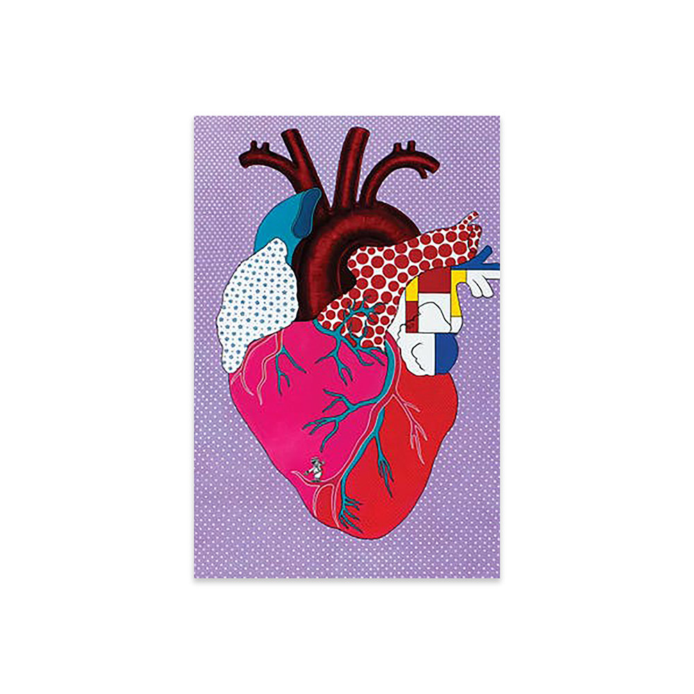 Trinx Pop Heart by Liva Pakalne Fanelli - Unframed Graphic Art | Wayfair