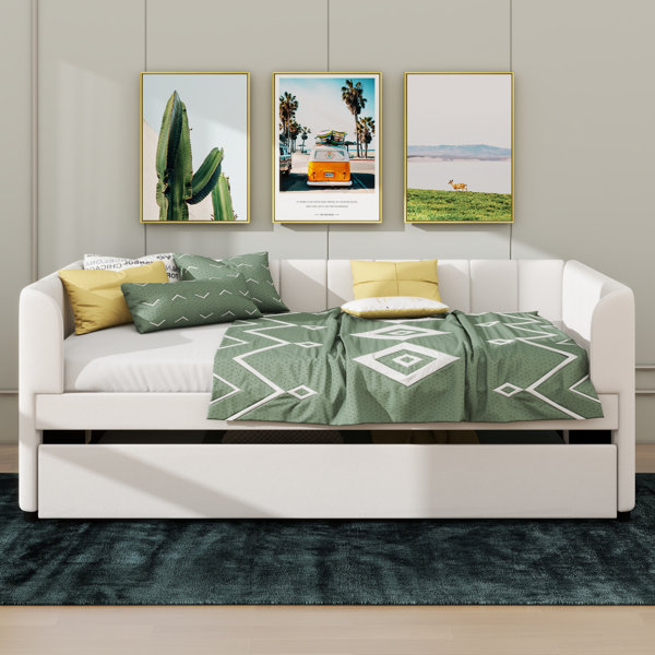 Latitude Run® Jekobe Upholstered Daybed with Trundle - Wayfair Canada