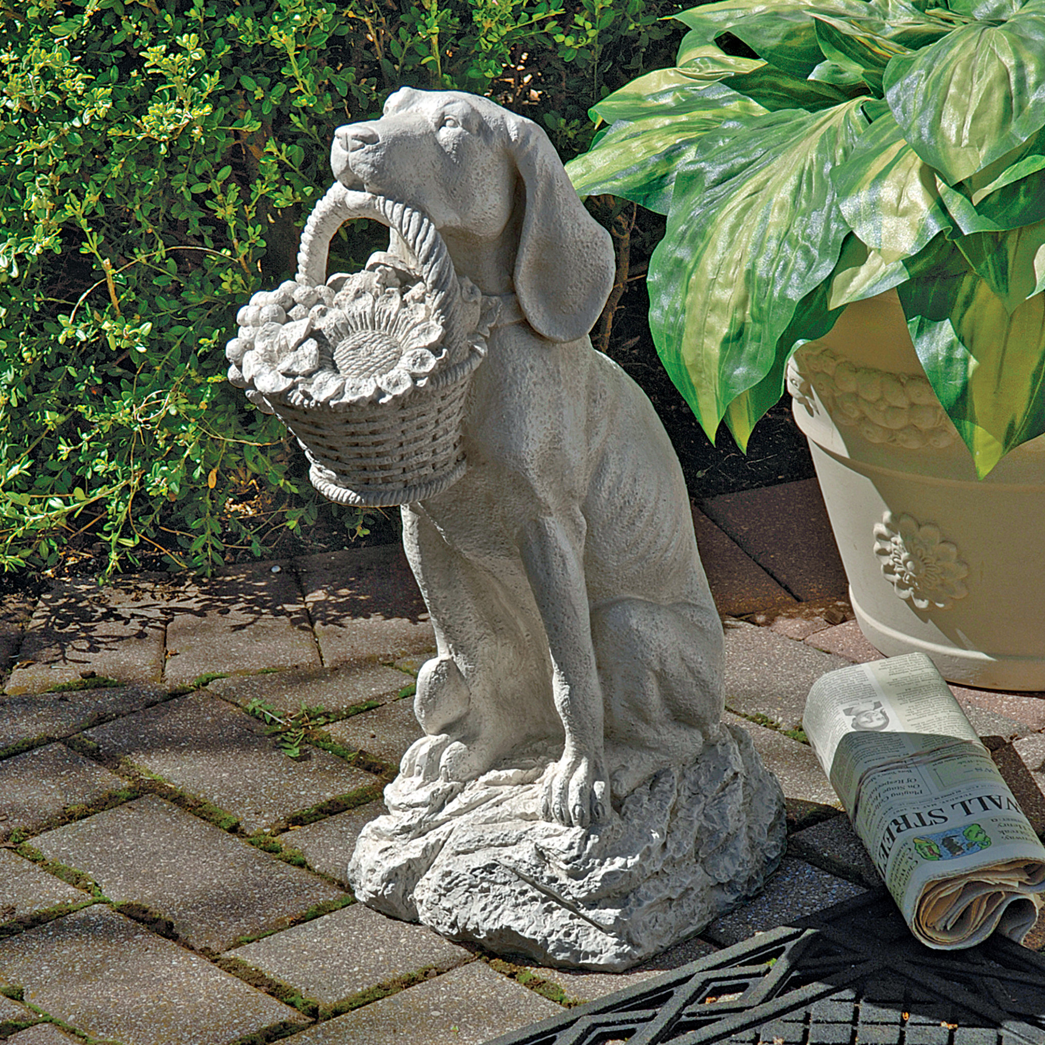 Design Toscano Man's Best Friend Dog Statue & Reviews - Wayfair Canada
