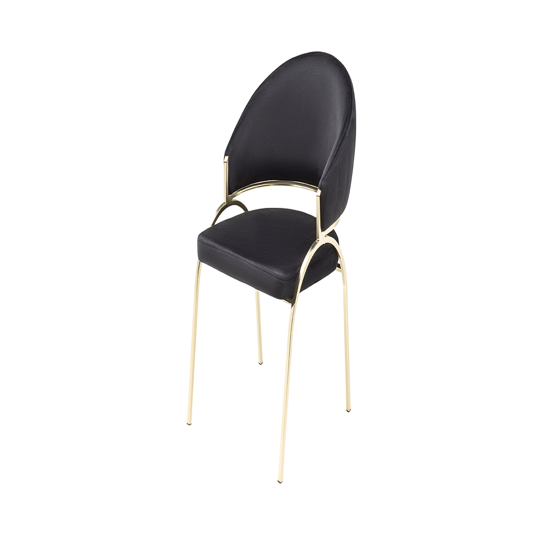 Mercer41 Contemporary style chair made with Luxurious velvet fabric ...