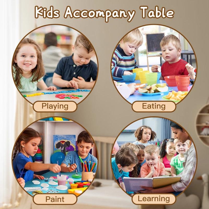 Isabelle & Max™ Alecha 23.6'' Art Desk Chair Set | Wayfair