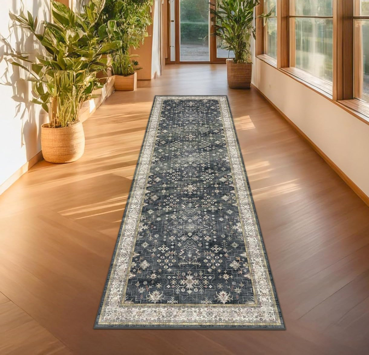 Bungalow Rose The Washable Long Runners for Hallways, 2'6"x8' Wide ...